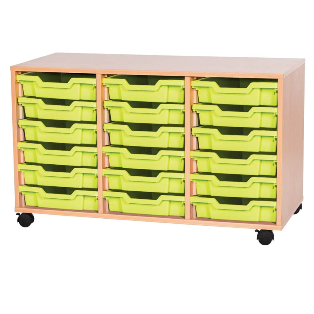 Premium Triple Tray Unit 18 Tray - Designs For Education