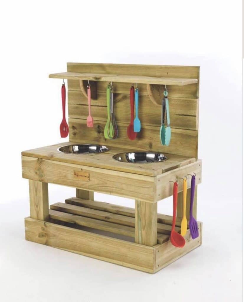 Classic Double Dirt Mud Kitchen - Designs For Education