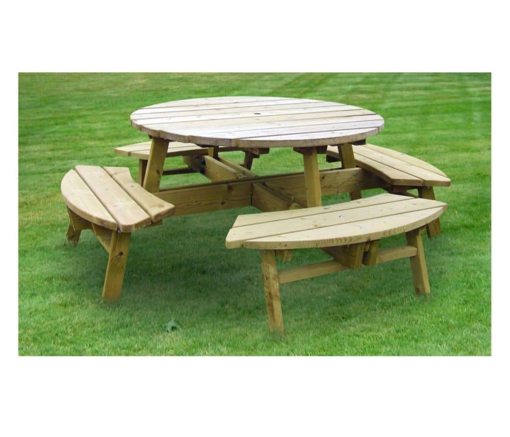 Round Picnic Table - Designs For Education