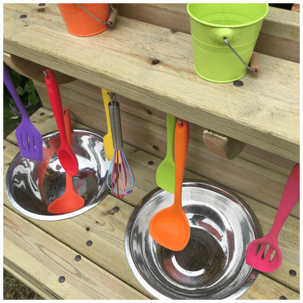 Deluxe Double Dirt Mud Kitchen - Designs For Education